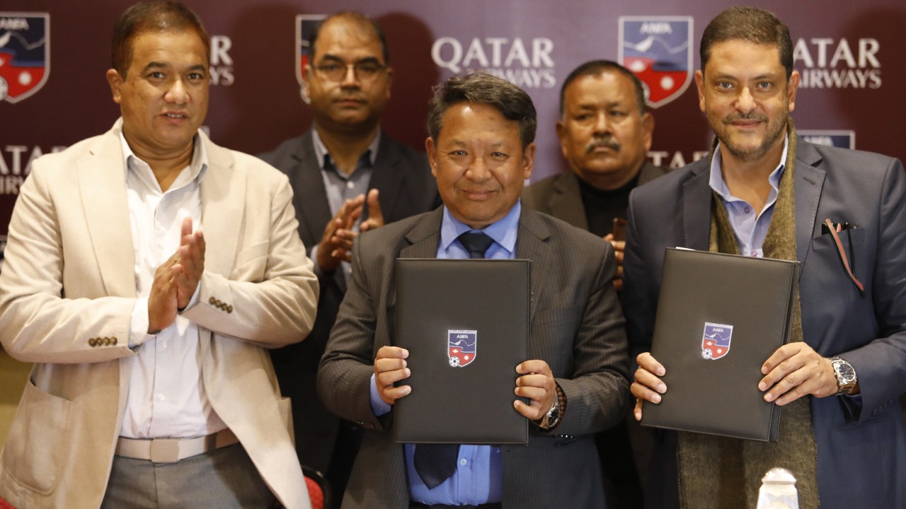 ANFA | ANFA, Qatar Airways announce partnership for 'A' Division League